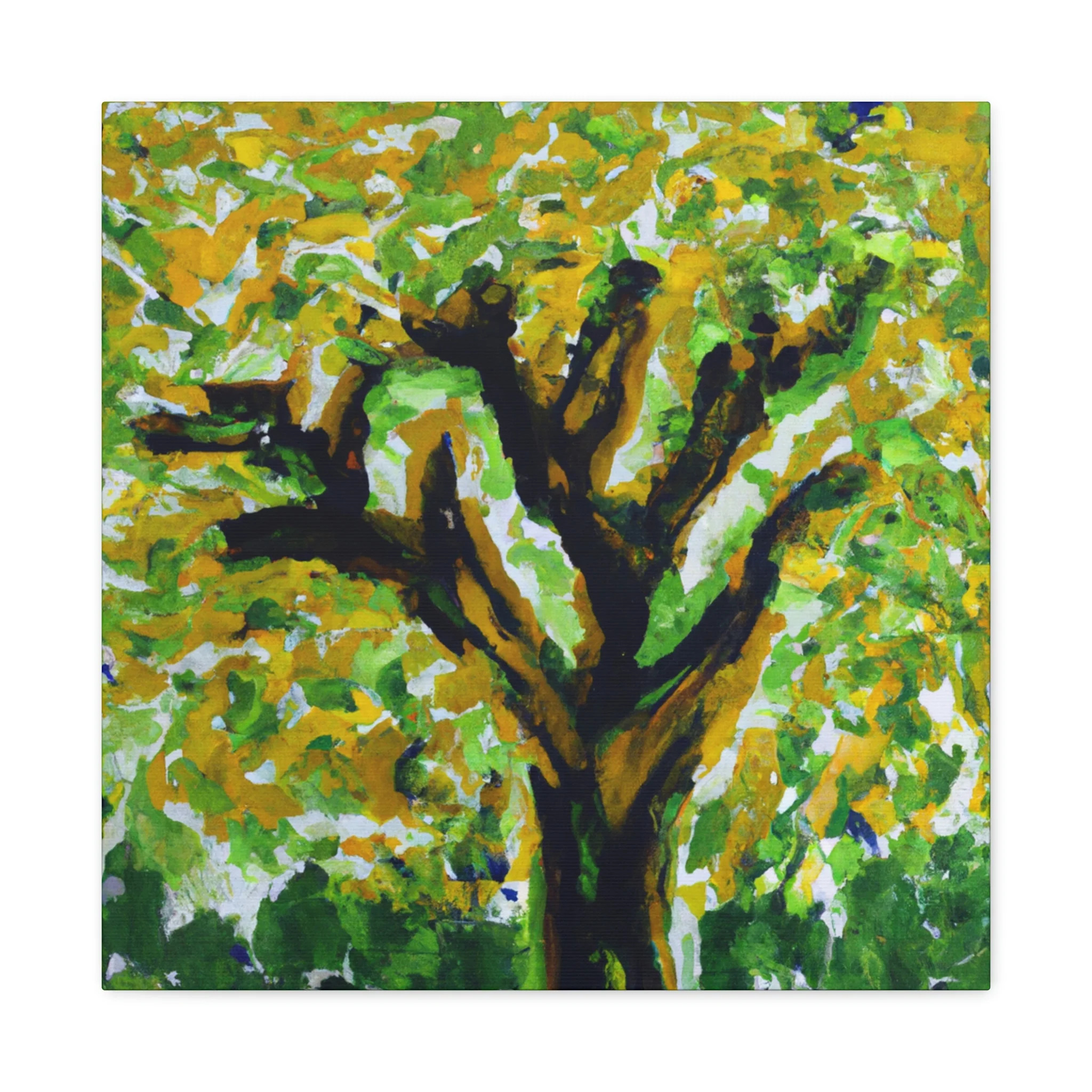 Elm Tree Expressionism - Canvas - Walmart.com