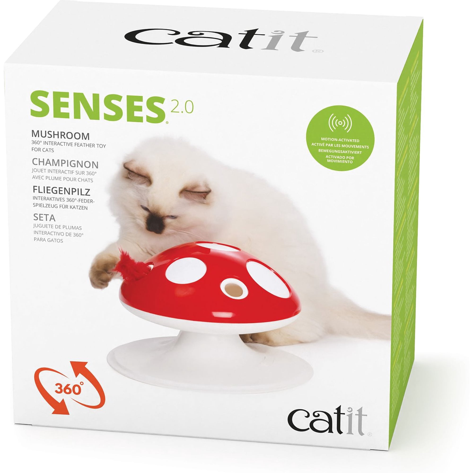 Click here for Catit Senses 2.0 Mushroom Motion Cat Toy prices