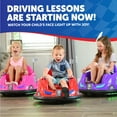 Flybar 6V Bumper Car, Battery Powered Ride On, Fun LED Lights, Includes ...