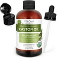 Velona Usda Certified Organic Castor Oil 4 Oz For Hair Boost