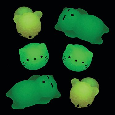 Rirool 36 Count Mini Mochi Squishy Toys - Multi-color Party Favors ...