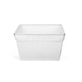 Handled Storage Container Mail Tote, steel reinforced shipping tote for ...