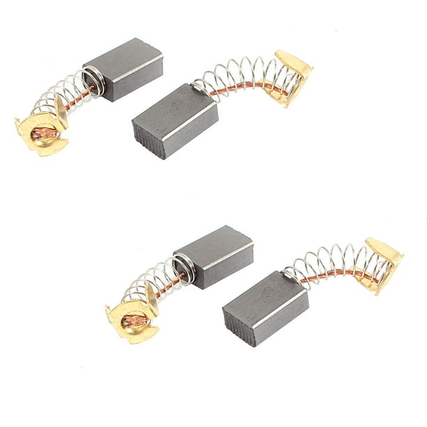 4 Pcs Replacement Electric Motor Carbon Brushes 15mm x 10mm x 6mm for ...