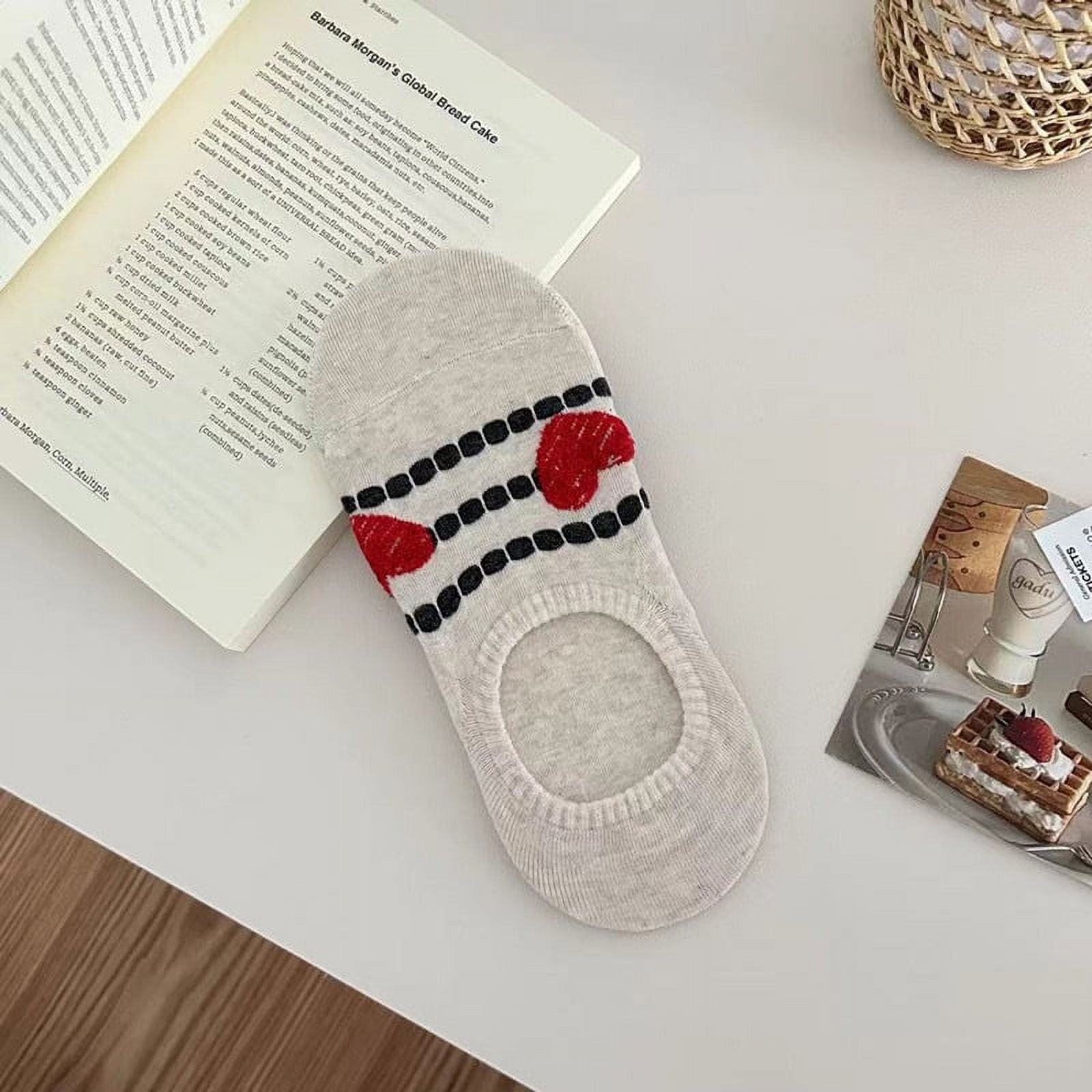 Click here for Fatty Farmer 6 Pairs No Show Socks Womens - Non Sl... prices