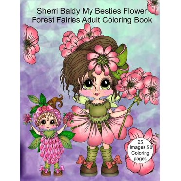 Sherri Baldy My Besties Love Letters Coloring Book, (Paperback ...