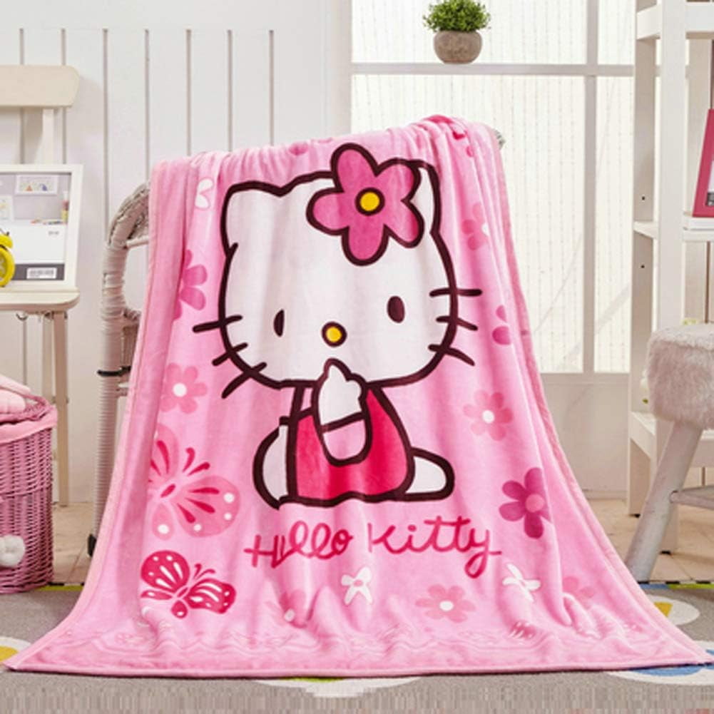 Click here for Laicaiw u201c Cartoon Blanket Hello Kitty Printing... prices