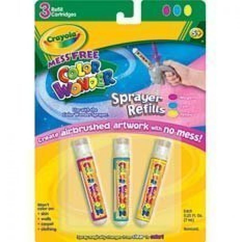 Crayola‘Œ Color Wonder_ ¢ Sprayer Refill Cartridges - Walmart.com