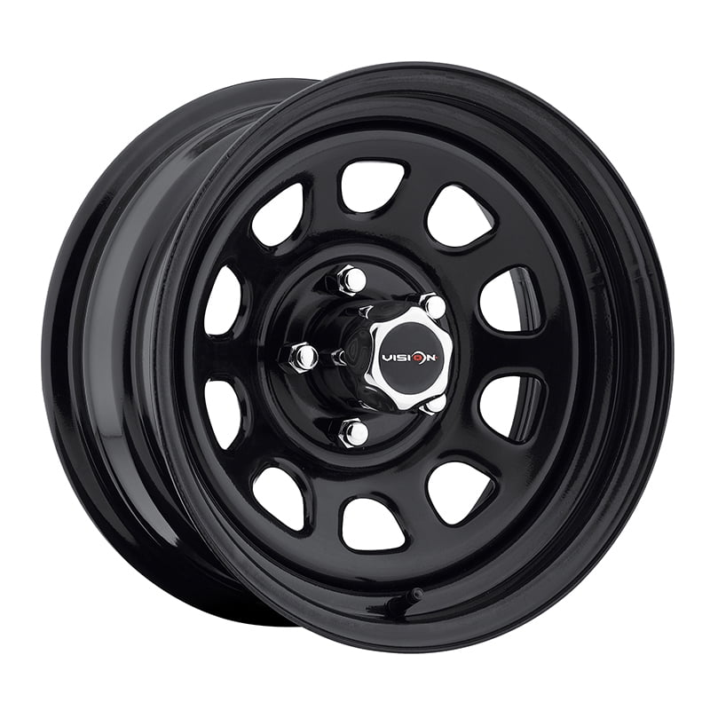 Vision D Window 17x8 6x139.7 -12et Gloss Black Wheel - Walmart.com ...
