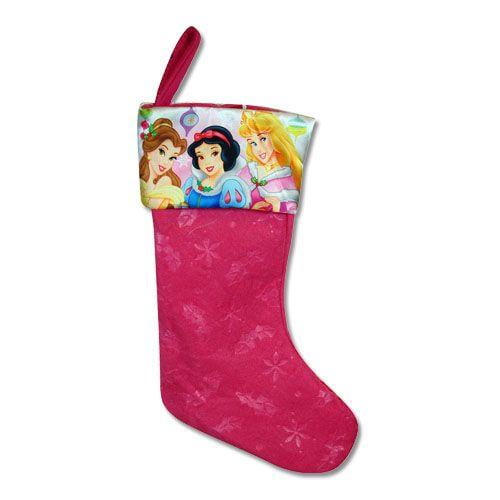 Christmas Stocking - Disney - Princess Pink 18" New 3PRCUF - Walmart.com