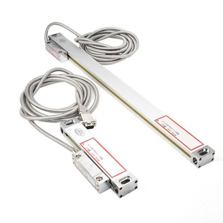 Readout Linear Scale 2 Pcs Linear Scale 2AE/3AE Axis Readout DRO Aluminum Alloy Linear Scale For ...