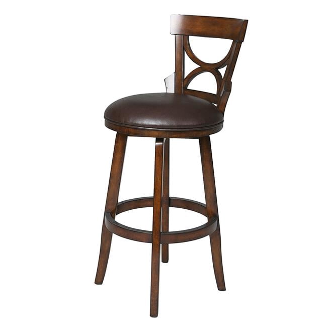 Impact Swivel Stool, Distressed Cherry - 30 in. - Walmart.com