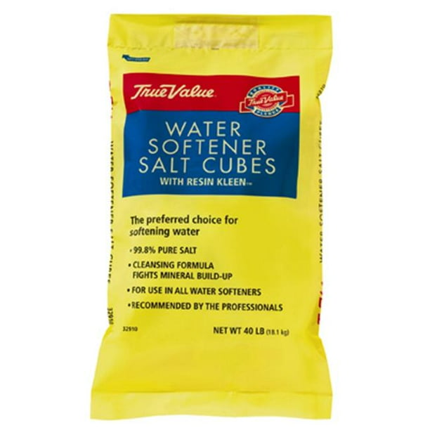 US Salt 40 lbs True Value Water Conditioning Salt Pellet - Walmart.com