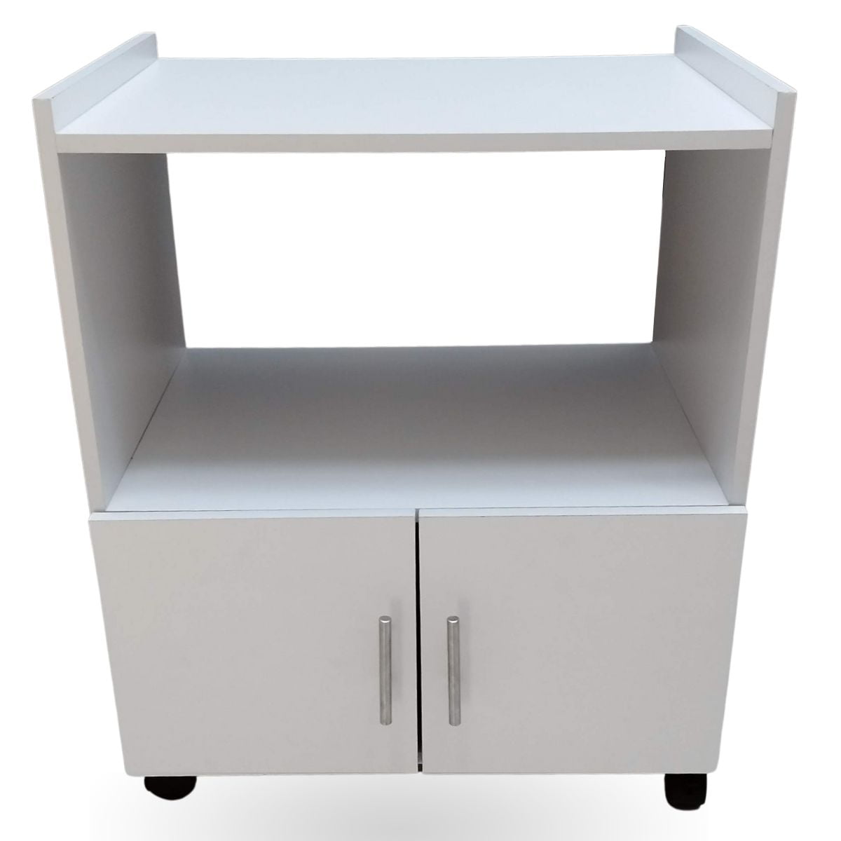 Mesa Auxiliar Dreamy Skin Melamina Con Entrepaños Y Puertas | Walmart ...