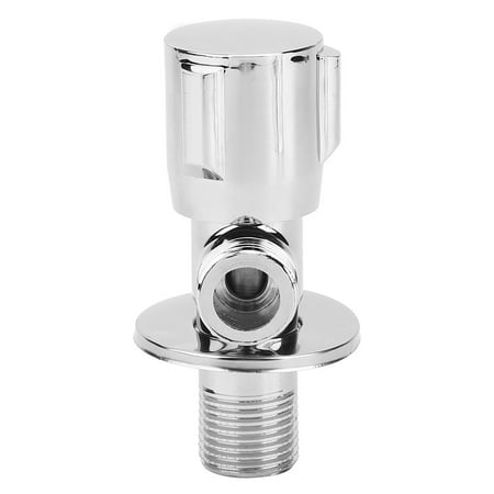Bathroom Angle Valve,Thread G1/2in Copper Triangular Toilet Angle Valve ...