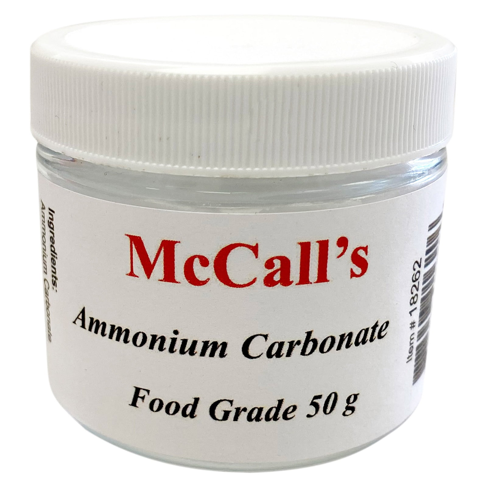 Click here for Mccalls Bakers Warehouse Ammonium Carbonate - Food... prices