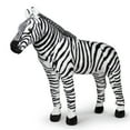 Melissa & Doug Giant Striped Zebra - Lifelike Stuffed Animal (nearly 3 ...