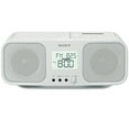 Sony CD Radio Recorder CFD-S401: LCD, Karaoke, Battery-Powered, White ...