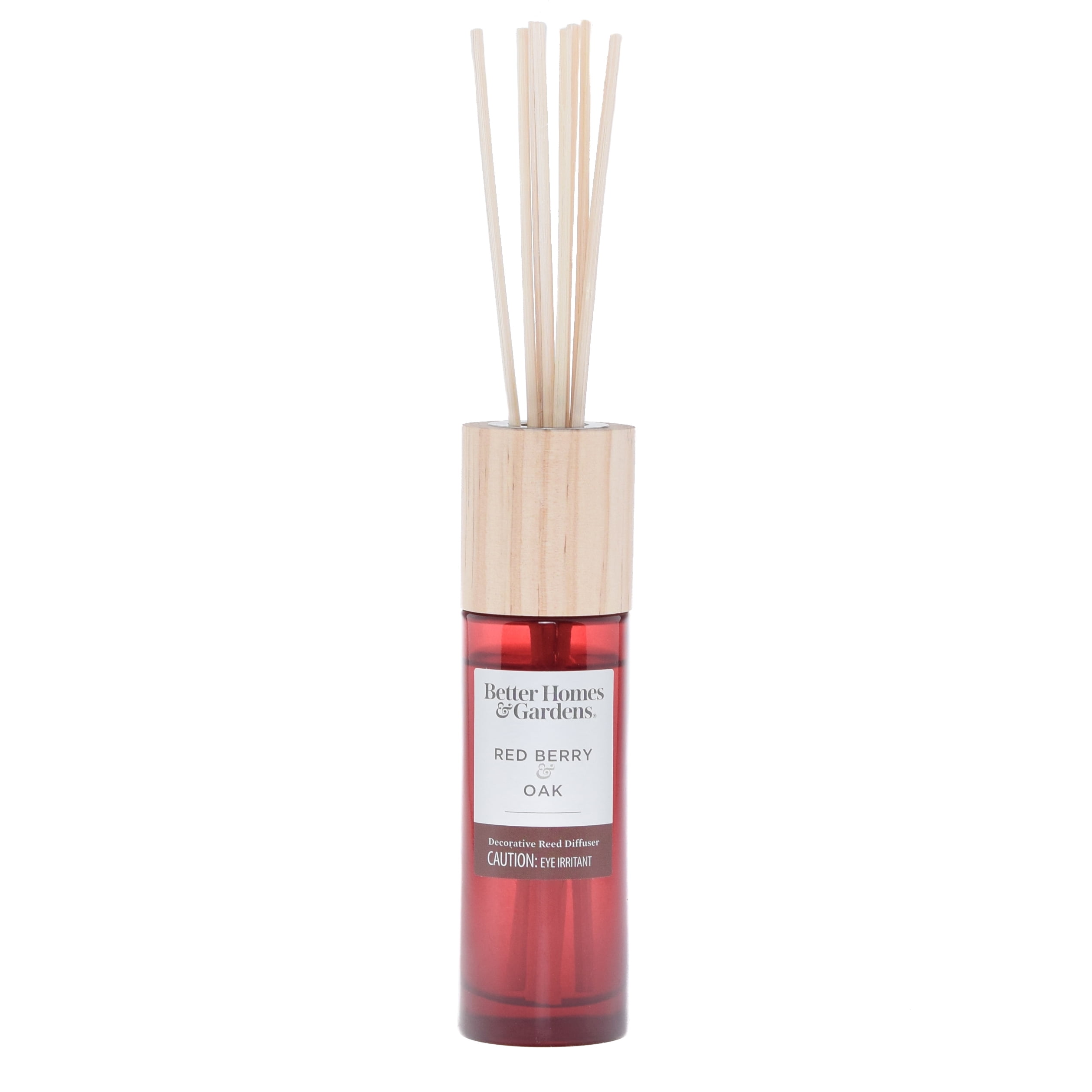 Better Homes & Gardens Red Berry & Oak Reed Diffuser 90 ml - Walmart ...