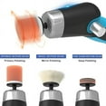 Mini Portable Cordless Car Buffer Polisher, 12V 2000mAh Battery, Power ...
