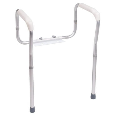GF Health Lumex Versaframe Toilet Safety Rail, Adjustable Height & Width - Walmart.com