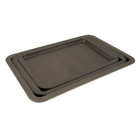 3 Piece Non-Stick Bakeware Cookie Sheet Set - Walmart.ca