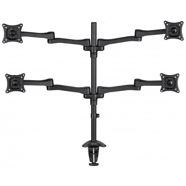 MRC1404-A Quad Monitor Desk Mount, Multi Position for 13-inch to 27 ...