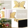 Decorative Butterfly Bookends, Vintage Butterfly Book Ends, Resin Gold ...