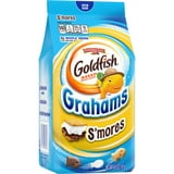 Goldfish Baked Grahams S'mores Snack Crackers, Serve Pack, 6.6 oz Bag ...