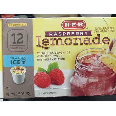 HEB Brew Over Ice, Watermelon Pomegranate Lemonade Single Serve Cups ...