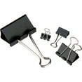 ACCO Small Binder Clips, Black, 12 Count (A7072020) - Walmart.com