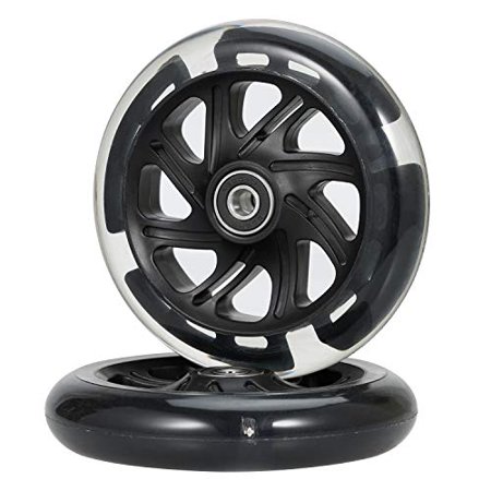 Kutrick Light Up Scooter Wheels - Complete 120mm 3 Wheel Scooter LED ...