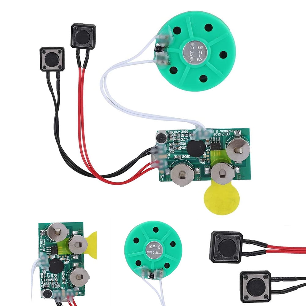 Fdit Voice Greeting Card,DIY Greeting Card Chip 4 minutes Recordable ...