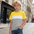 Bobifish Toddler Boys Basic T-Shirts Simple Short Sleeve Round Neck ...