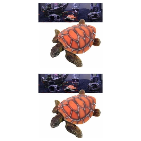 Goriertaly 1/2/3 1pc Artificial Polyresin Aquatic Sea Turtle Tortoise ...