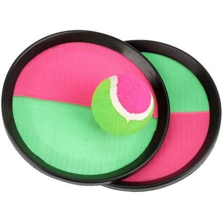 Self Stick Paddle Tennis Toys Toss & Catch Sports Ball Game Set ...