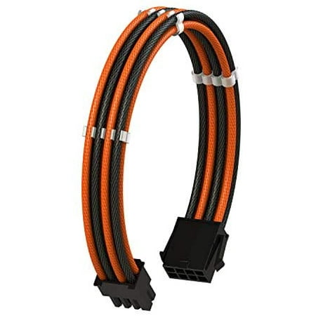 LINKUP - 8 Pin (4+4) CPU ATX Motherboard PSU Power Supply Braided ...