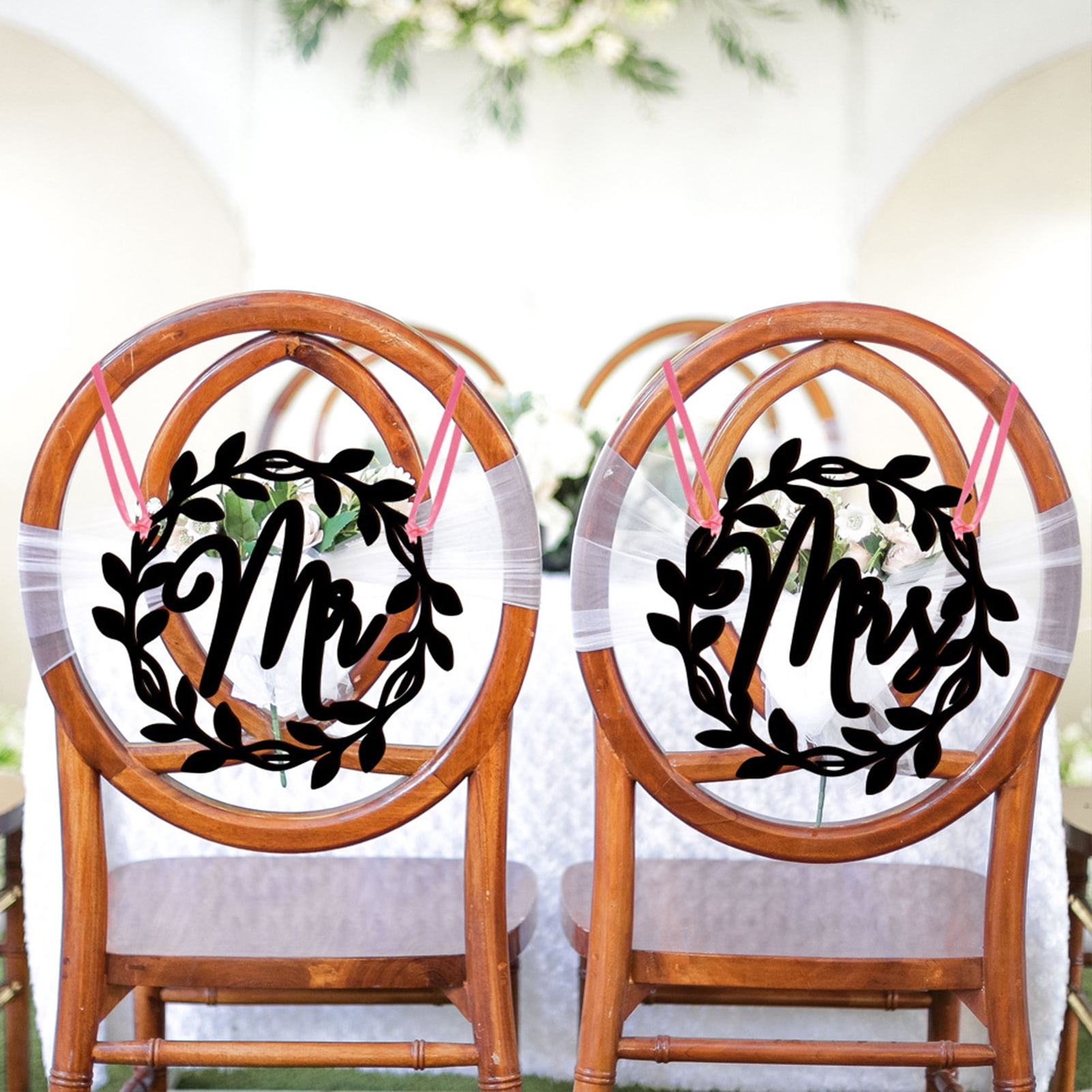 Honrane 2Pcs Hanging Signs with Ribbon Nice-looking Fine Detail ...