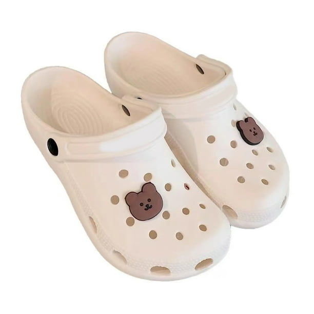 Lovely Clogs Shoes Two Wear Prevent Slip Cute Pattern Casual Summer ...