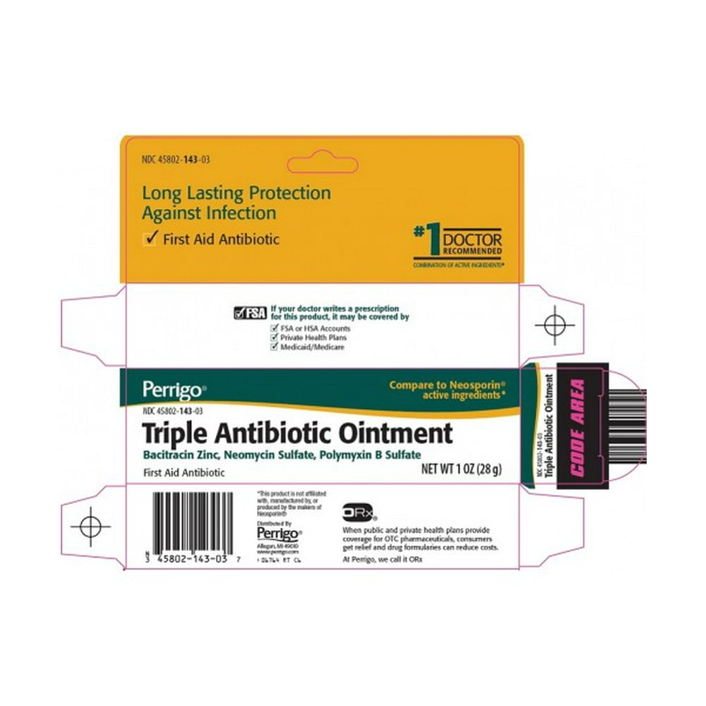 Perrigo Triple Antibiotic Ointment, 1 Oz. - Walmart.com - Walmart.com