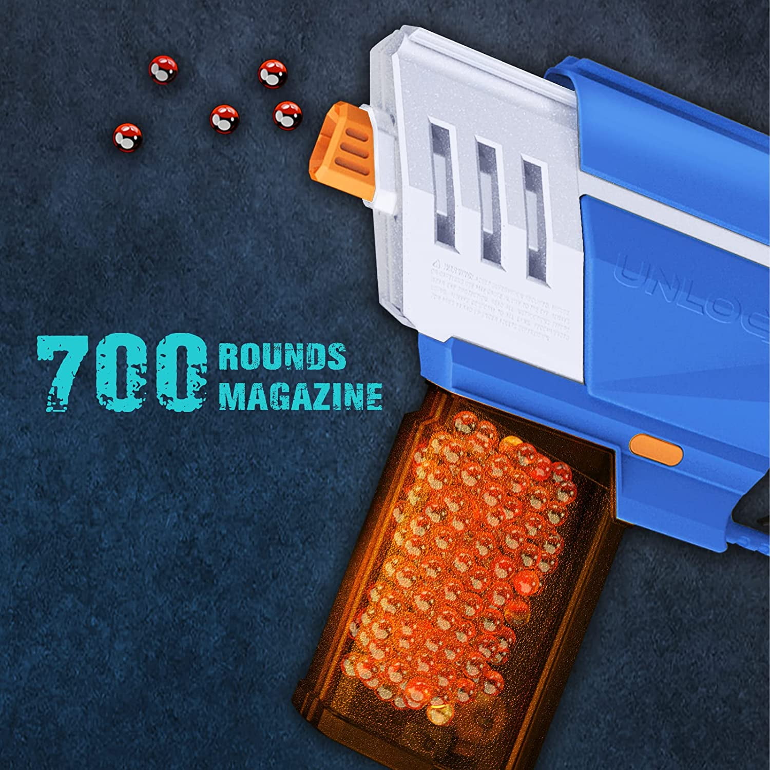 Buy UnlocX Gel Ball Blaster Kit - Fully Automatic Rechargeable Water ...