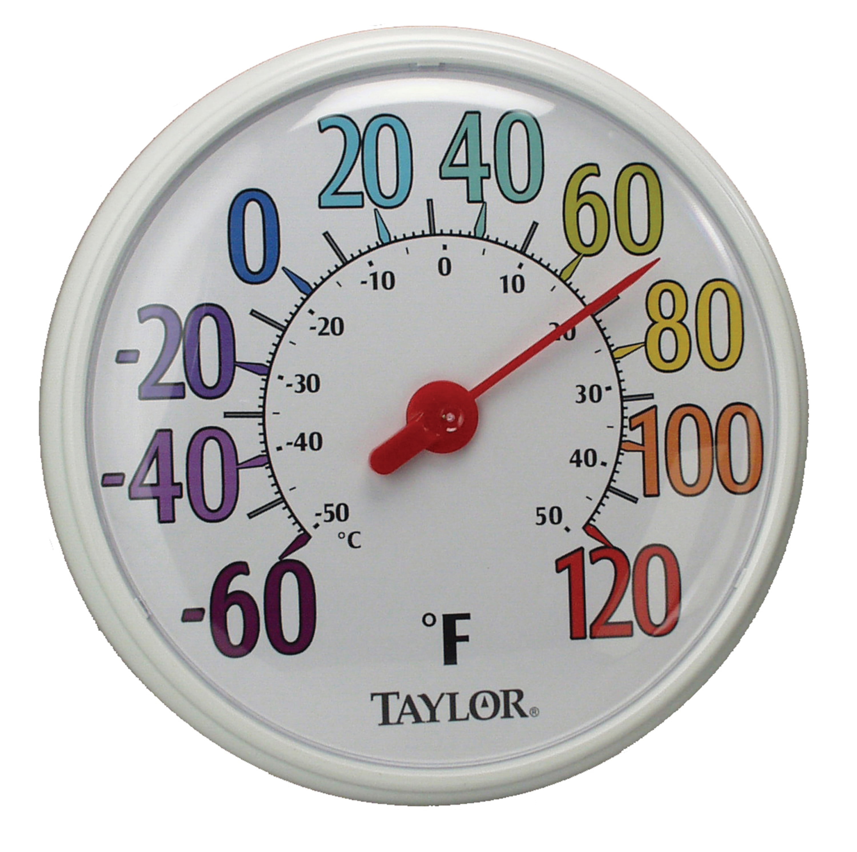 Taylor Precision Products 13.25-inch Color Track Thermometer - Walmart.com