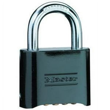 Master Lock Heavy Duty Security Combo Padlock, 2 in Wide, Resettable ...