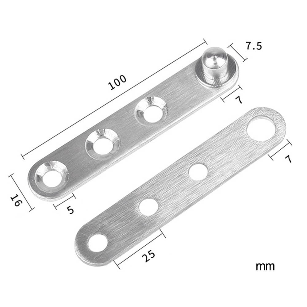 FANJIE Stainless Steel Doors Hinges Under 360 Degree Rotating Shaft ...