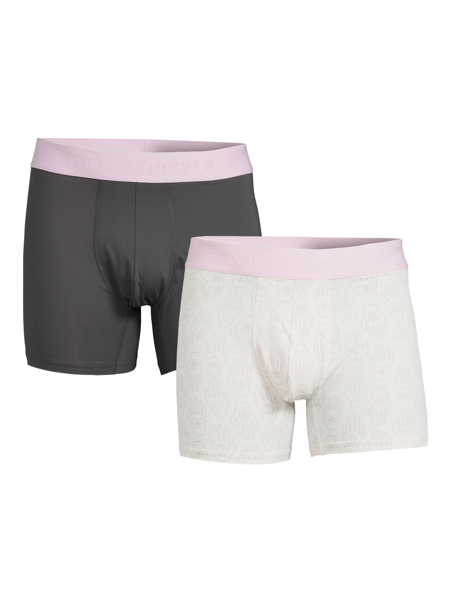Pair of Thieves Hustle Boxer Briefs, 2-Pack, Hands - Walmart.com