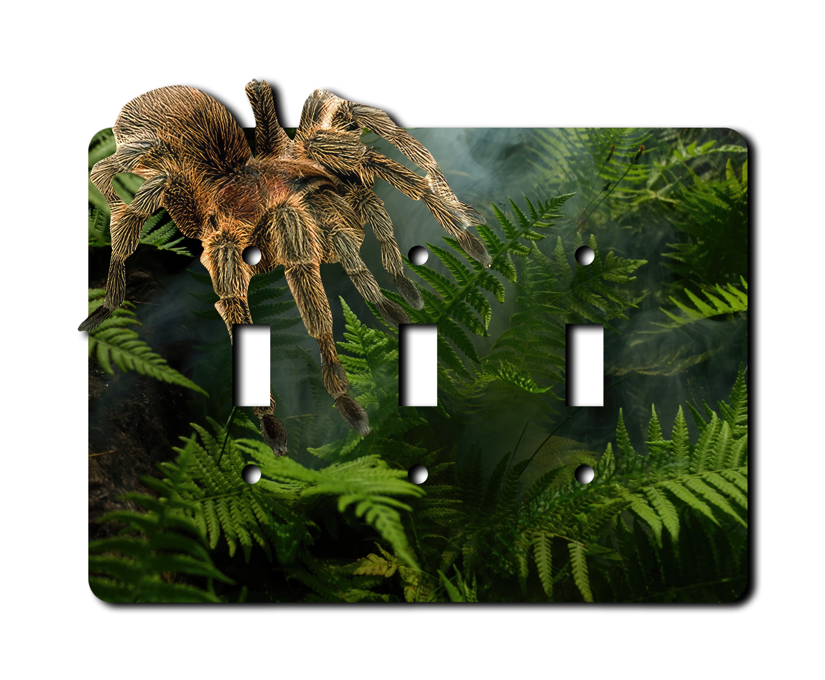 Off The Wall Plates - Tarantula Spider - Triple Gang Light Switch ...