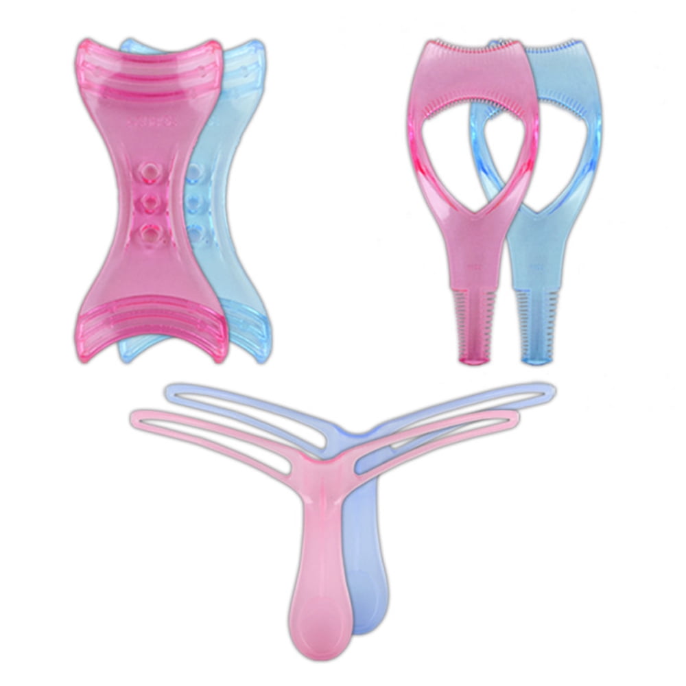 6 Pack Eye Makeup Tool Kit, Eyelashes Tools Mascara Shield Applicator ...