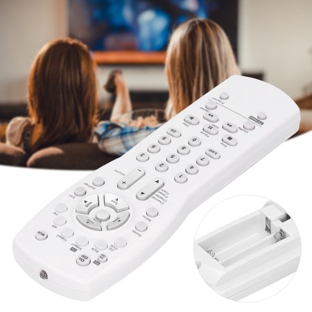 Media Center System Controller, White Digital TV Remote Control Media ...