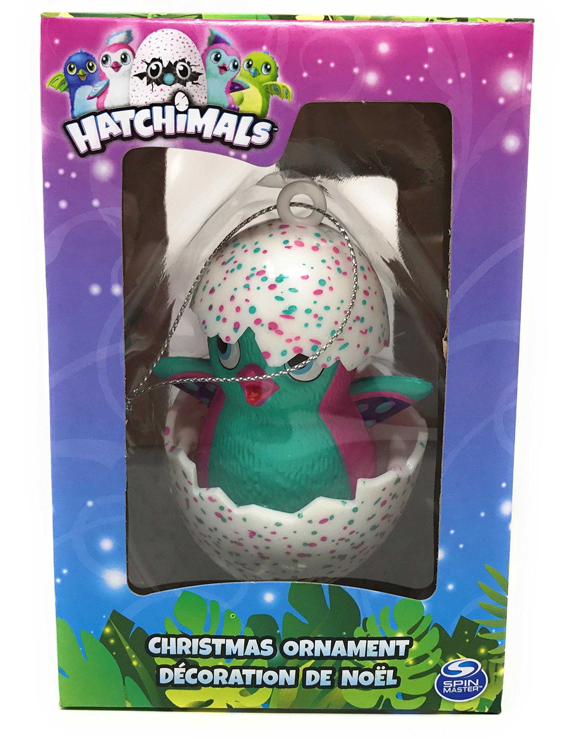 Hatchimals Pink and Teal Penguala Christmas Ornament - Walmart.com ...