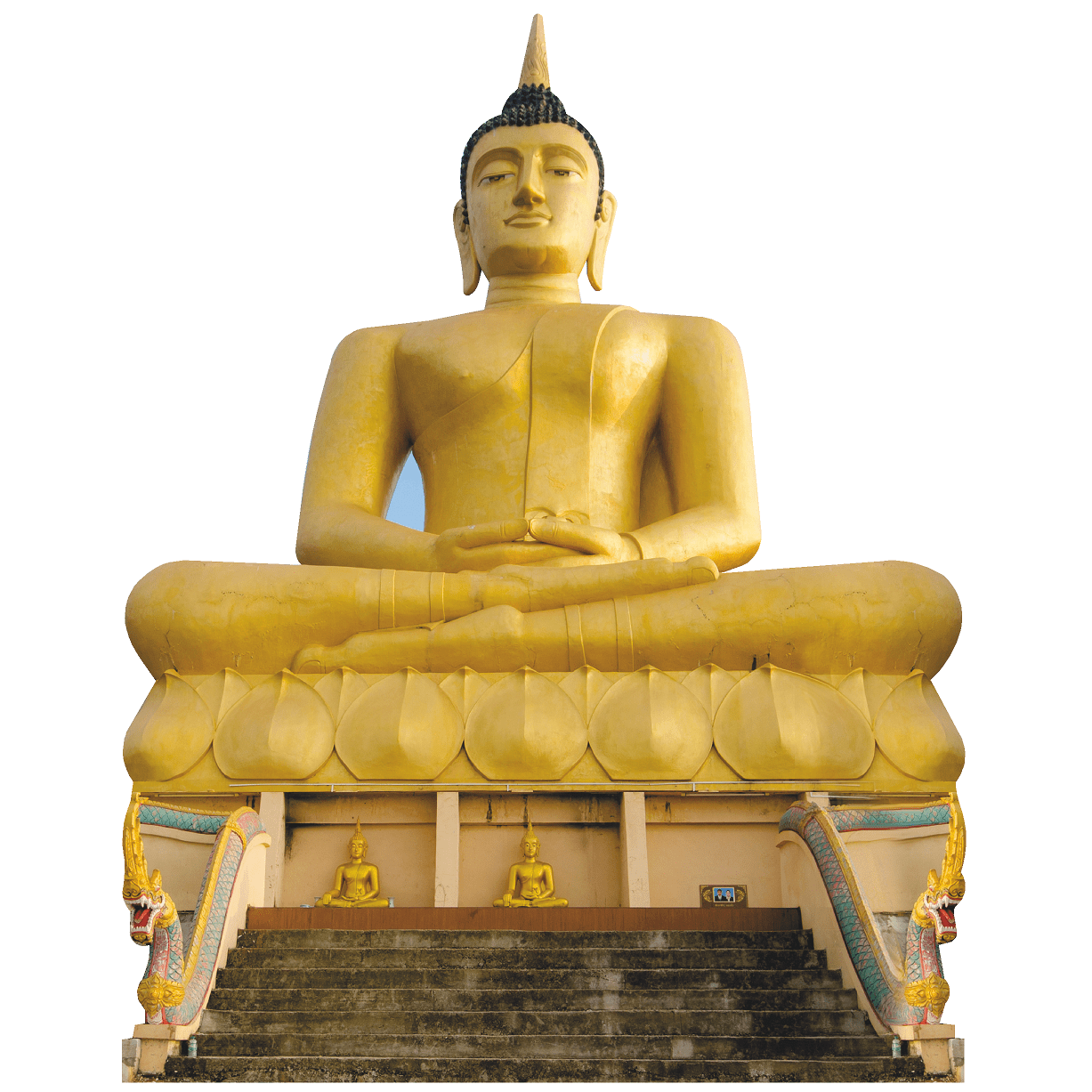 Pakse Golden Buddha Laos Cardboard Cutout Standee Standup - Walmart.com