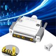 Industrial High Current 30Amp Welding Plug Metal Mixed 5+4D-Sub Pin ...